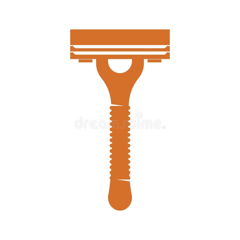 Shaving Razor Icon Logo Vector Stock Illustration - Illustration of ...