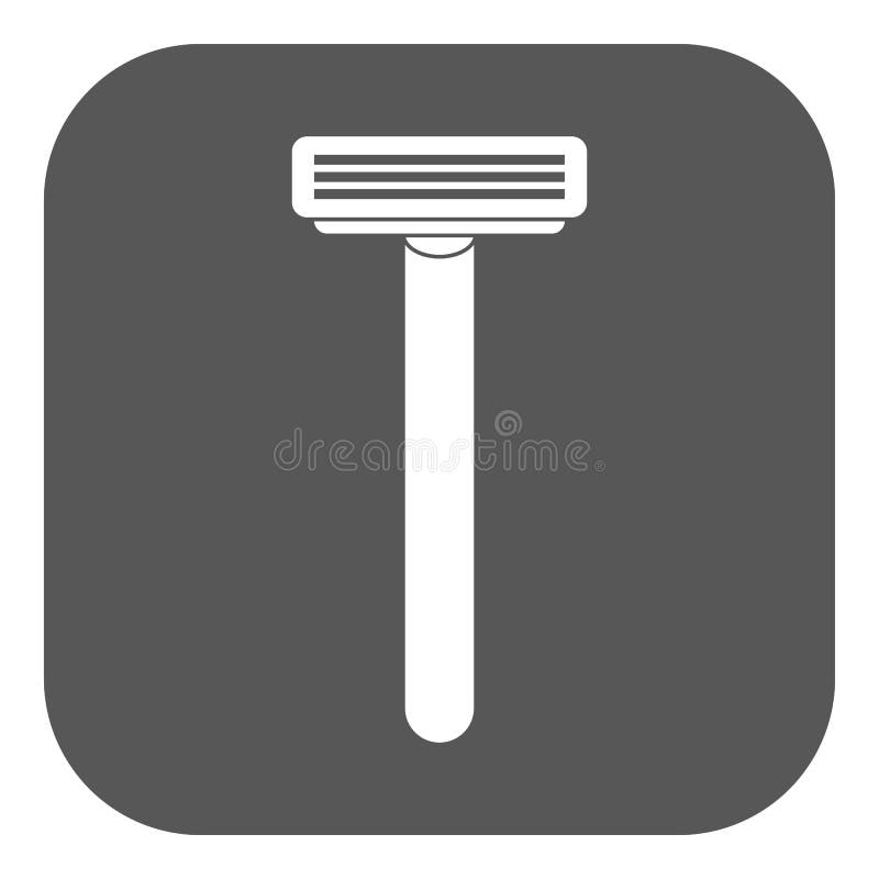 The Shaving Razor Icon. Shaver Symbol Stock Vector - Illustration of ...