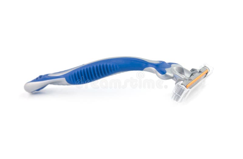 Shaving razor stock image. Image of blue, pivot, care - 58366711