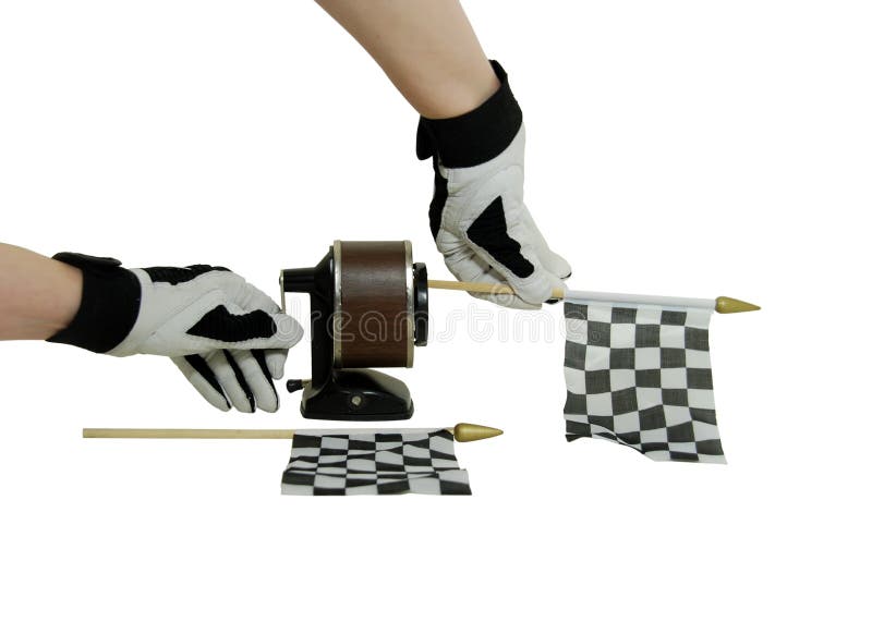 Shaving time off of race stock photo. Image of handle - 7616974