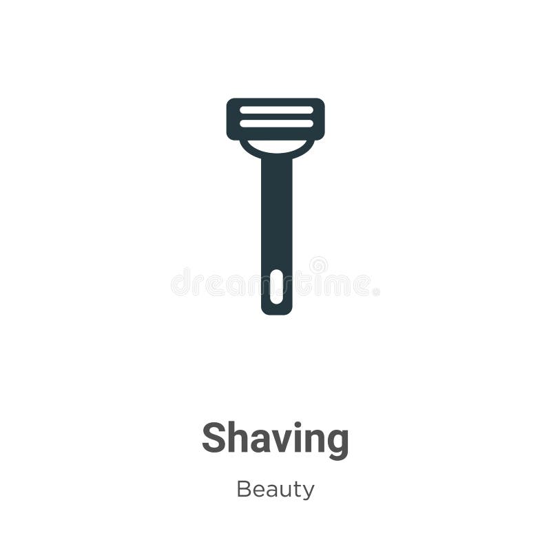 Man Shaving Icon in Filled, Thin Line, Outline and Stroke Style. Vector ...