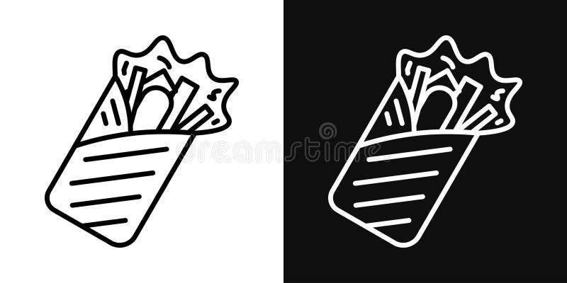 Shawarma Vector Stock Illustrations – 4,856 Shawarma Vector Stock ...