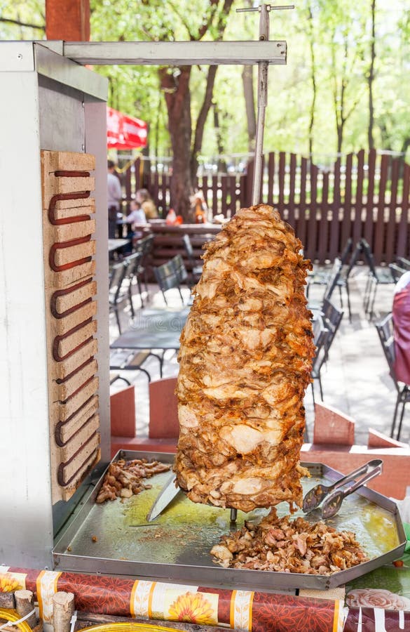 Shawarma is One of the Most Popular Fast Food Dish Stock Photo - Image ...