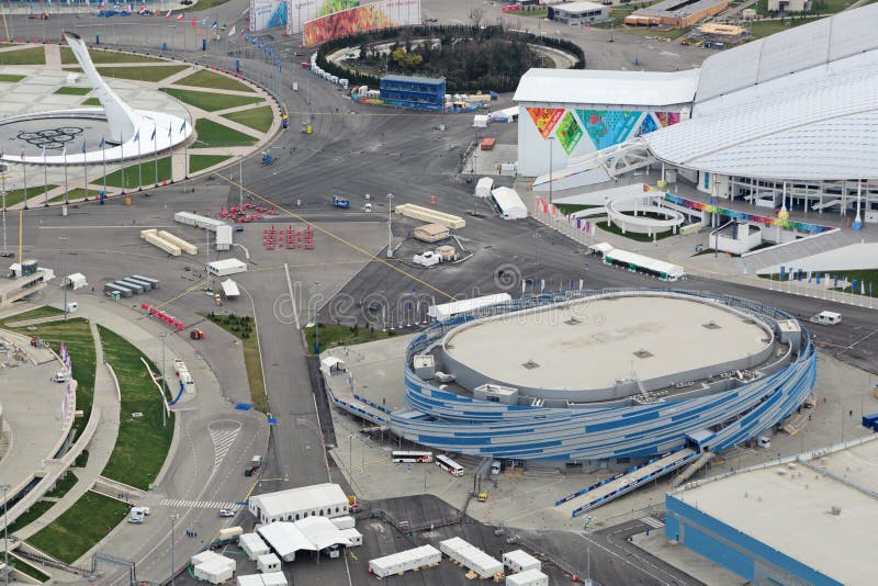 Shayba-Arena redaktionelles bild. Bild von olympia, gebäude - 38737075