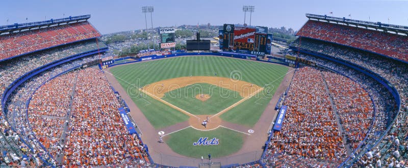 The Famous Shea Stadium Home Run Apple on Mets Plaza in the Front of ...