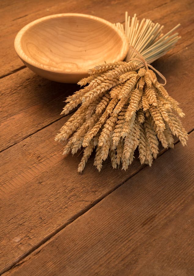 Sheaf of wheat stock photo. Image of wood, harvesting - 57995562
