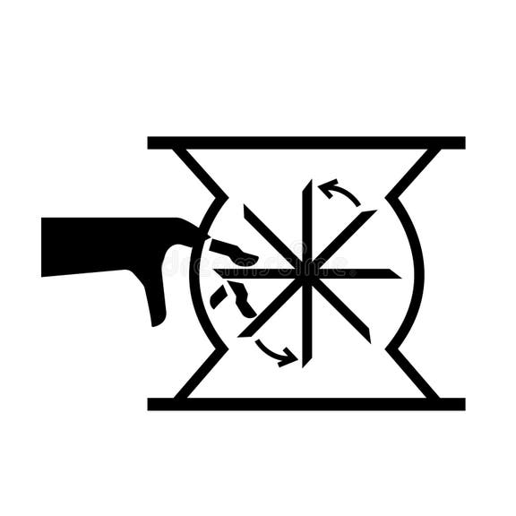 Shear Points Sharp Edges Black Icon,Vector Illustration, Isolate on ...