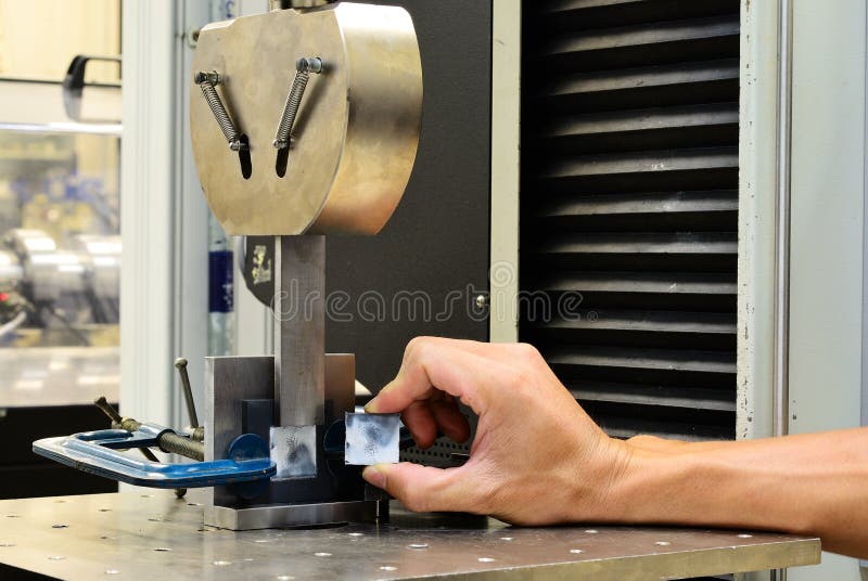 Shear Stress Specimen after Test on Testing Machine Stock Image - Image ...