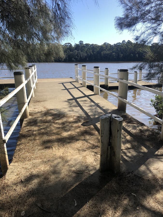 Shearer Park Wharf stock photo. Image of photograph - 261736680