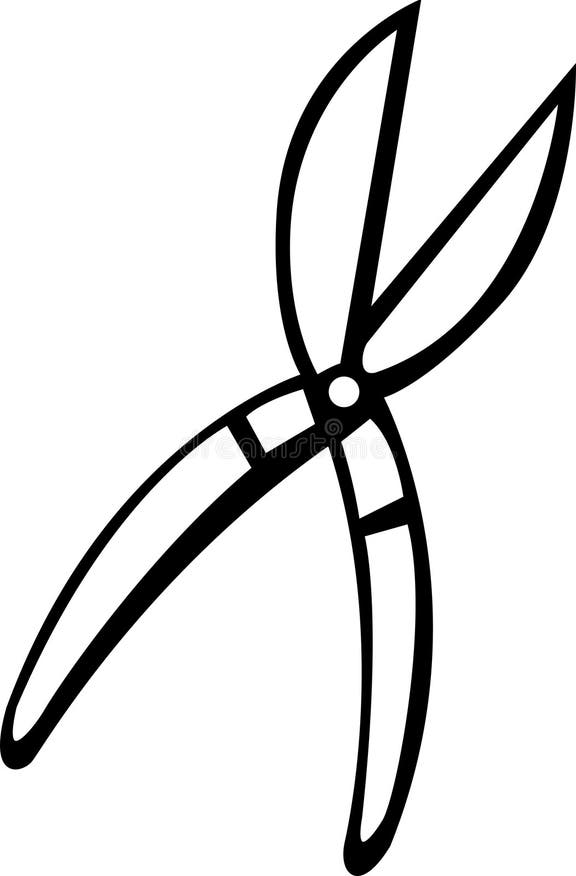 Shears vector illustration stock vector. Illustration of blades - 3082947