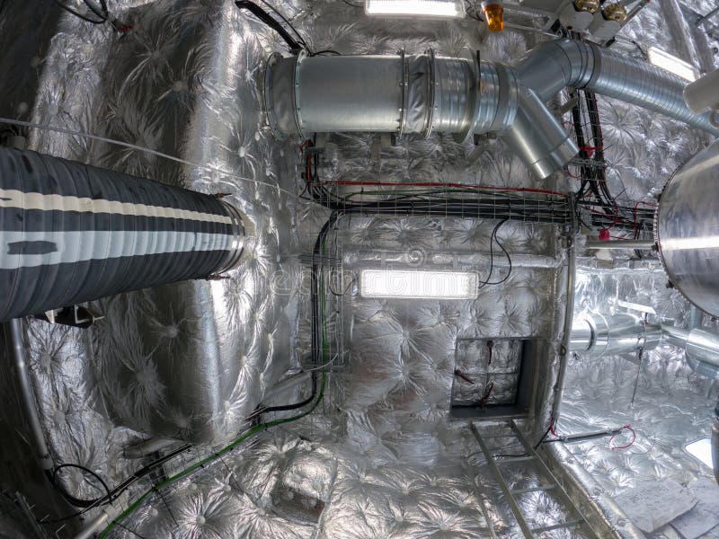 Sheathing of the Engine Room on a Ship Stock Photo - Image of engine ...