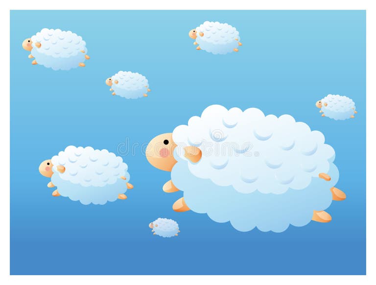 Sheep Run Cartoon Stock Illustrations – 264 Sheep Run Cartoon Stock ...