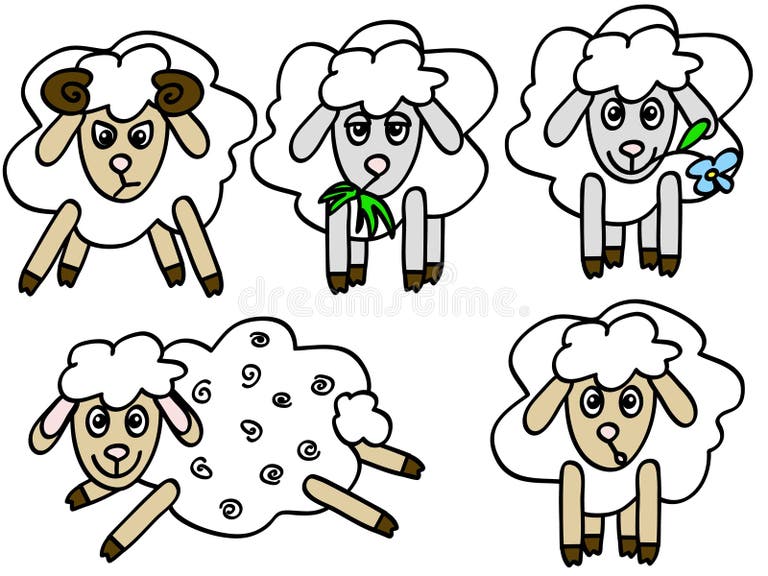 Bored Sheep Stock Illustrations – 101 Bored Sheep Stock Illustrations ...