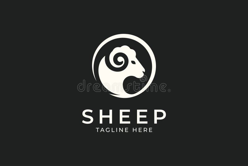 Elegant Sheep and Lamb Logo for Wool and Livestock Market Branding ...