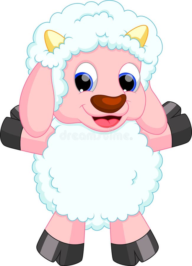 Cartoon Female Sheep Stock Illustrations – 774 Cartoon Female Sheep ...