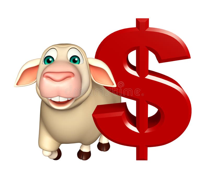 Cartoon Sheep Money Stock Illustrations – 100 Cartoon Sheep Money Stock ...