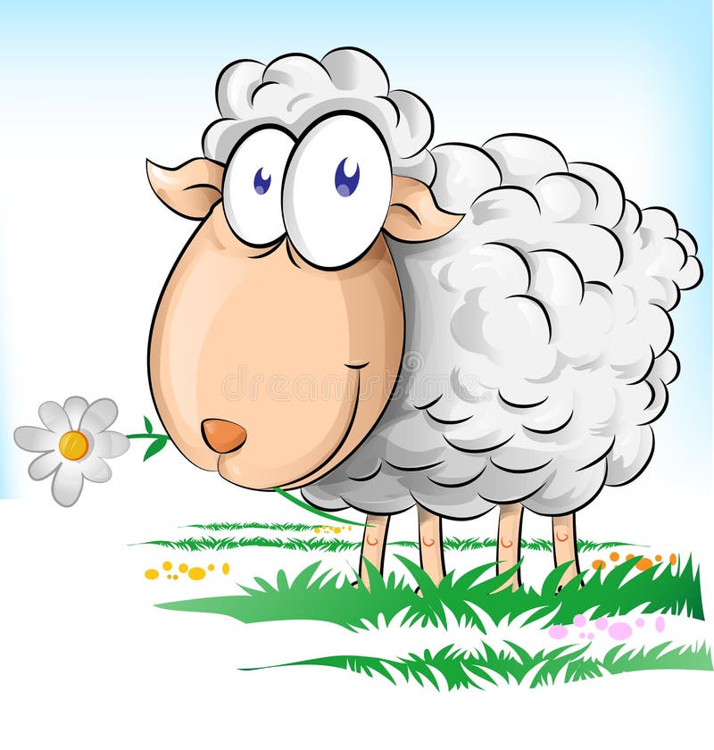 Sheep breeding stock vector. Illustration of lamb, cloud - 10816710