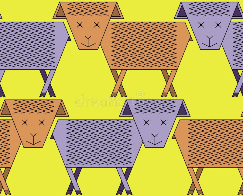 Primitive Sheep Stock Illustrations – 150 Primitive Sheep Stock ...