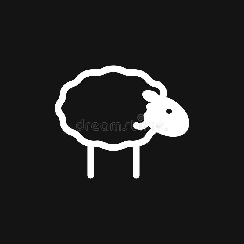 Sheep Icon. Animal Symbol, Logo Design for the Company Stock ...