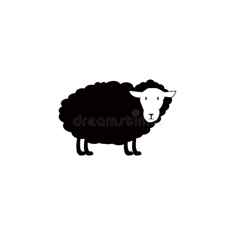 Sheep Icon. Element of Farm for Mobile Concept and Web Apps. Icon for ...