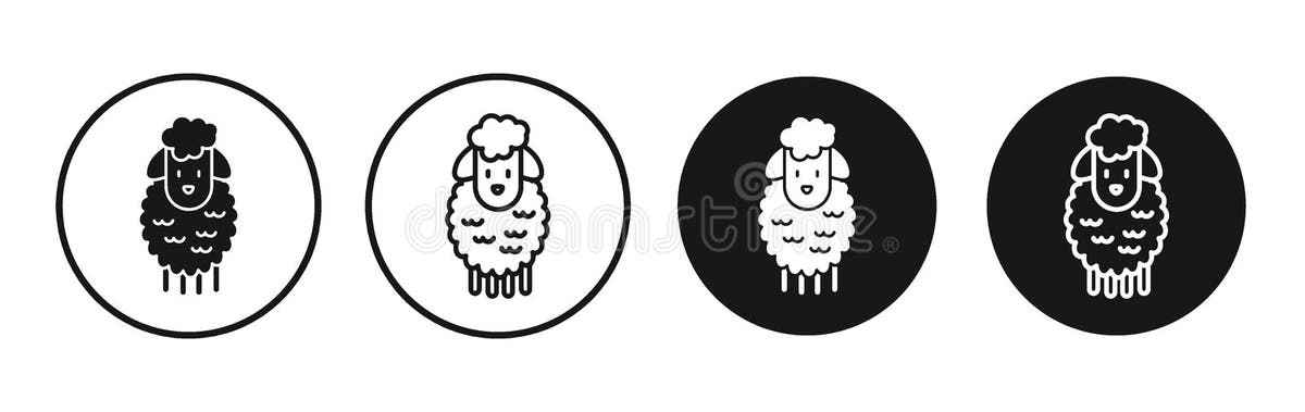 Merino Sheep Vector Stock Illustrations – 657 Merino Sheep Vector Stock ...