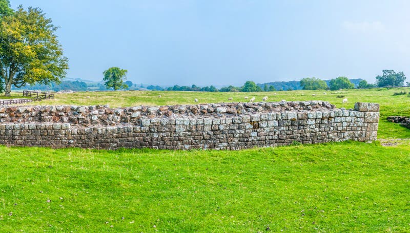 Sheep Pasture, Stone Walls, Haylands Bridge Over River Ure, Hawes ...