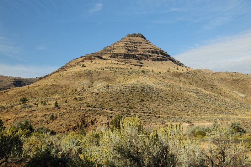 Sheep rock stock photo. Image of monument, oregon, john - 23352968