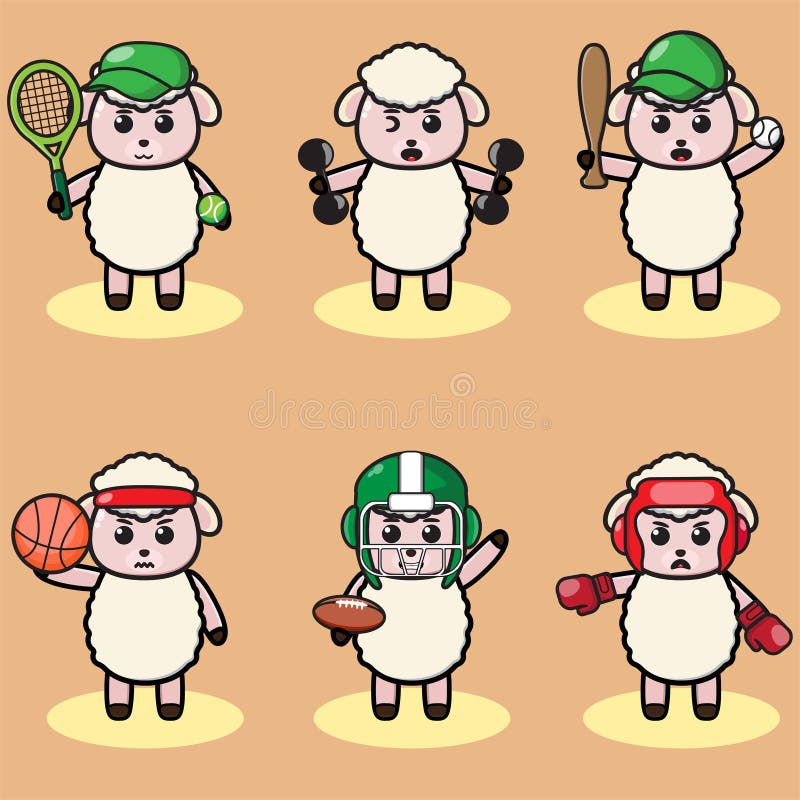 Sheep Football Clip Art Stock Illustrations – 9 Sheep Football Clip Art ...