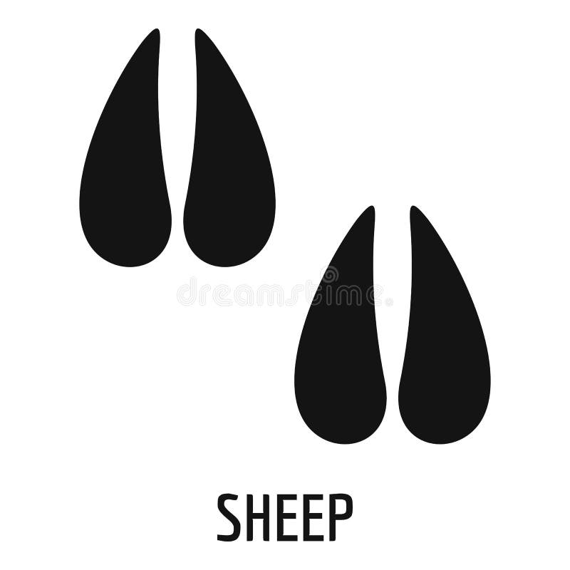 Sheep Step Icon Vector Green Stock Vector - Illustration of sheep ...