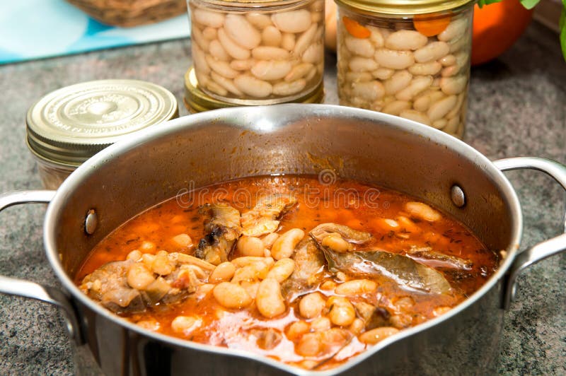 Sheep Stew with White Beans Stock Photo - Image of tasty, food: 102414138