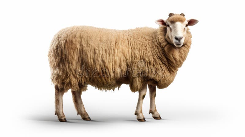 Sheep in Studio stock illustration. Illustration of lamb - 304679909