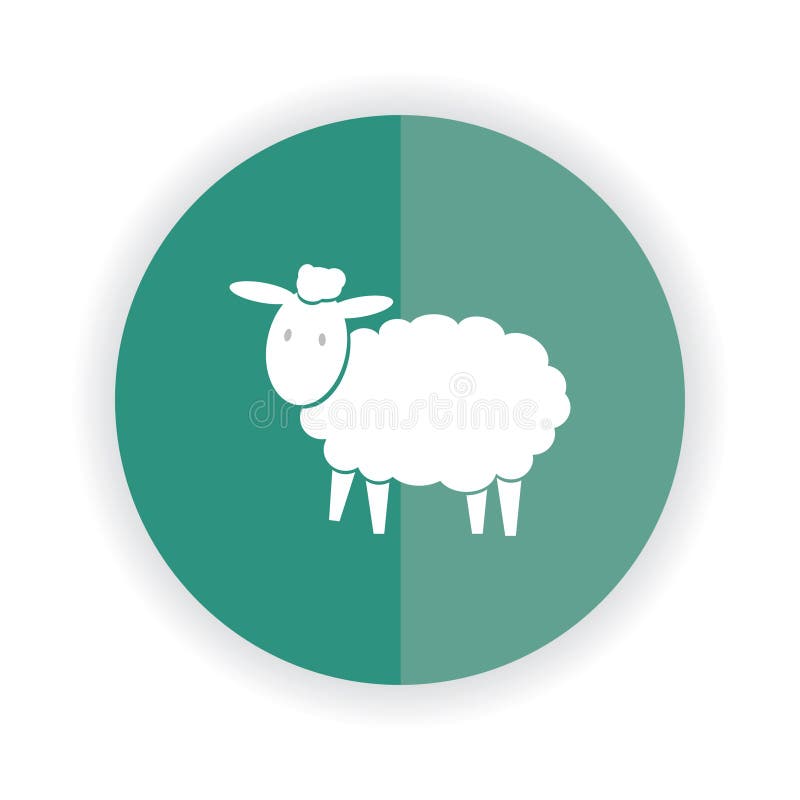 Sheep. Vector Illustration Decorative Design Stock Vector ...