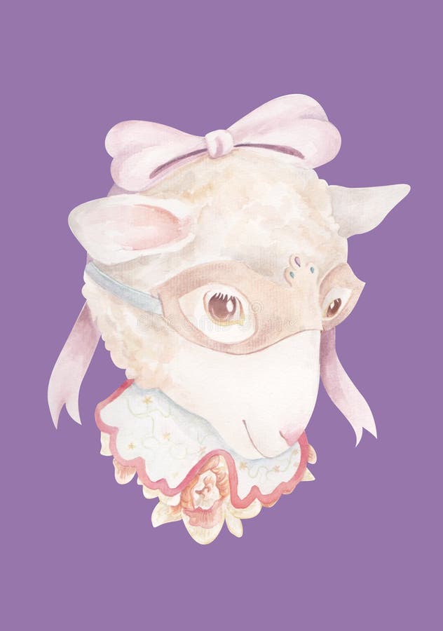 Sheep Mask Stock Illustrations – 646 Sheep Mask Stock Illustrations ...