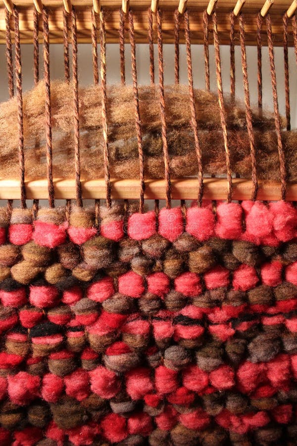 Sheep wool weaving stock image. Image of lanolin, grease - 85730205