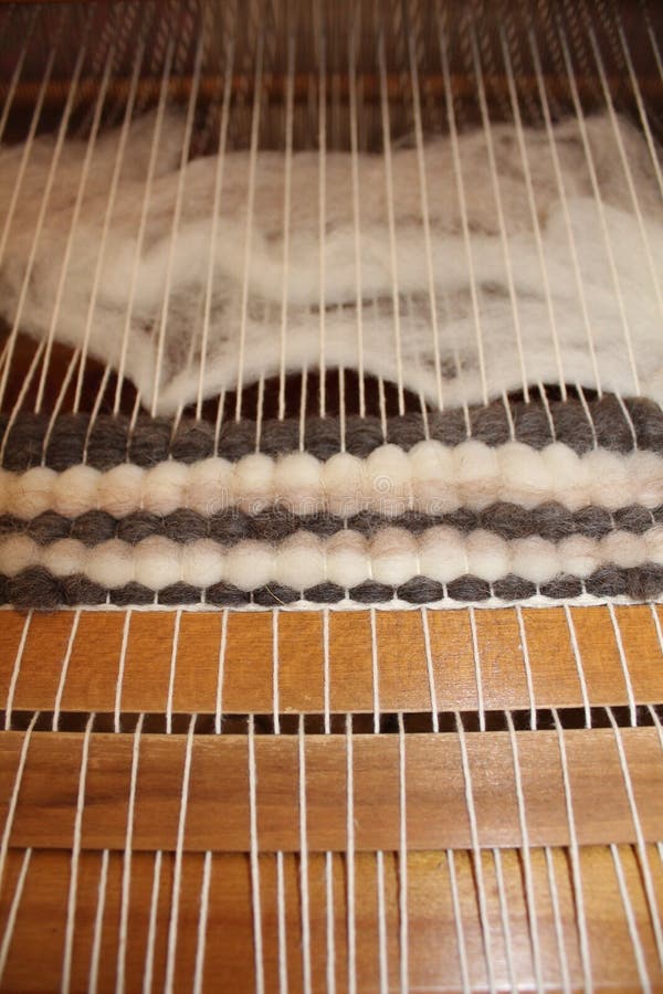 Sheep wool weaving stock image. Image of animal, felting - 85732507
