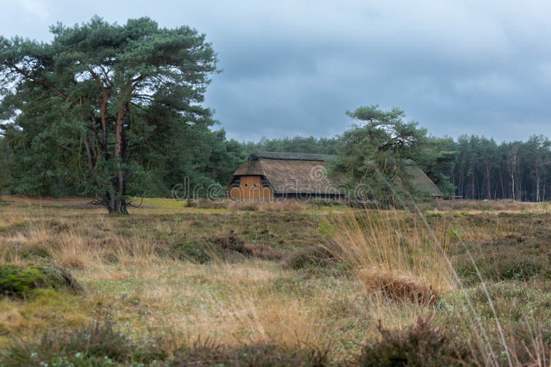 Sheepfold, a Shelter for Sheep. Thule, Germany Stock Photo - Image of ...
