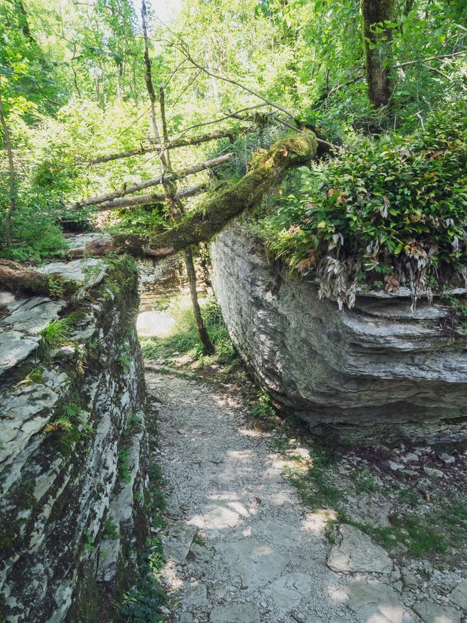 Sheer Cliffs Frame Ancient Ruins, Reminiscent of Past Greatness ...