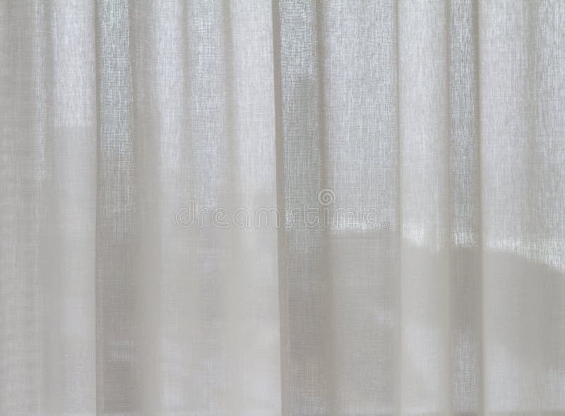 Sheer Curtain Designer Interior Background Stock Image - Image of ...