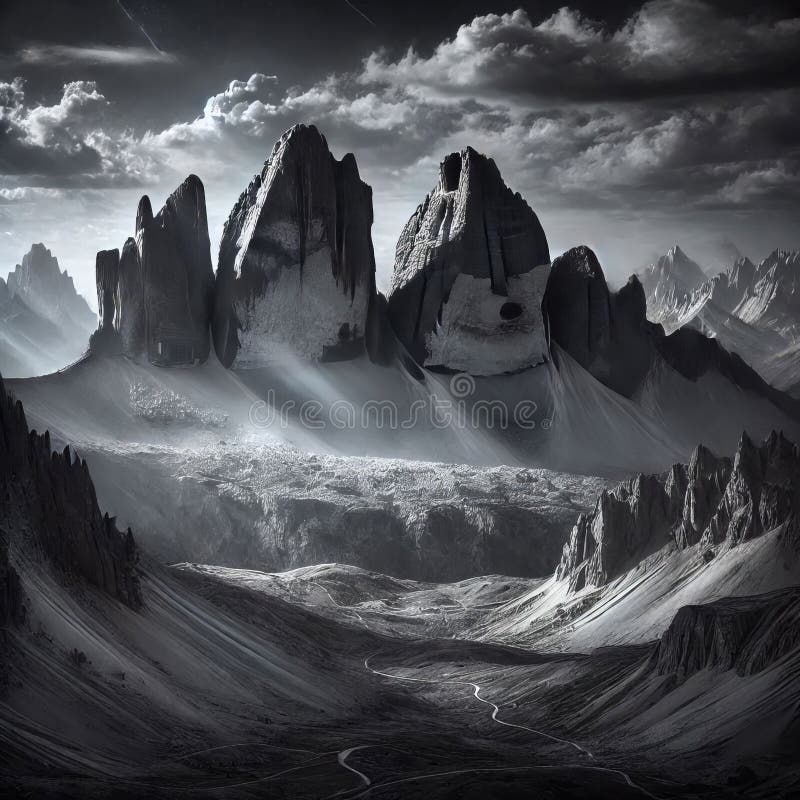 The Sheer Scale and Grandeur of the Mountains Humbling in Their Stock ...