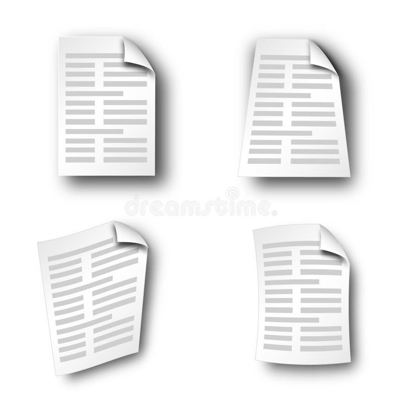 Sheet 2 stock illustration. Illustration of symbol, icon - 3523544