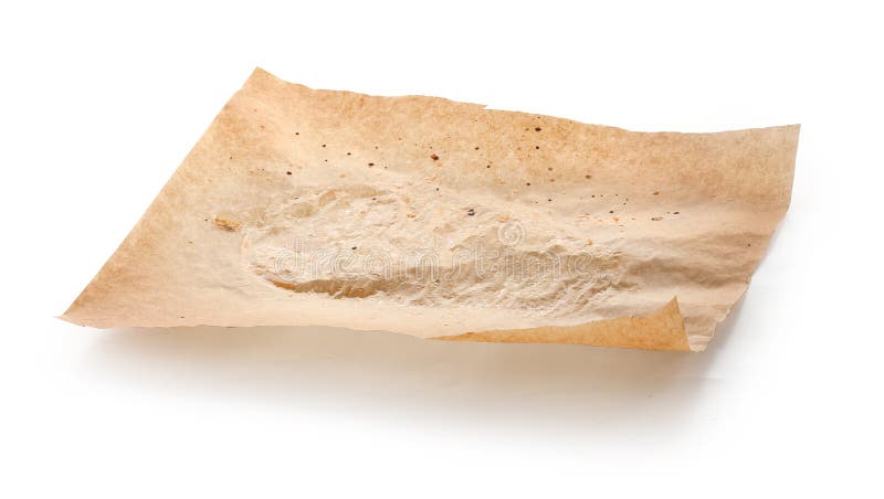 Sheet of baking paper stock photo. Image of greaseproof - 105502858