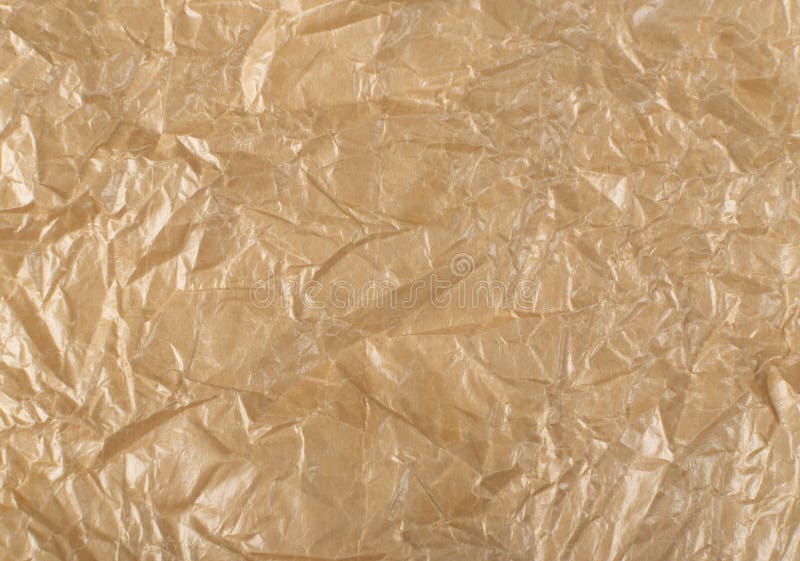 Brown Crumpled Ripped Wrapping Vintage Paper Top View Stock Photo ...