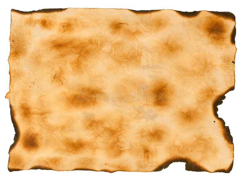 Sheet of burnt paper stock photo. Image of blank, burnt - 19900636