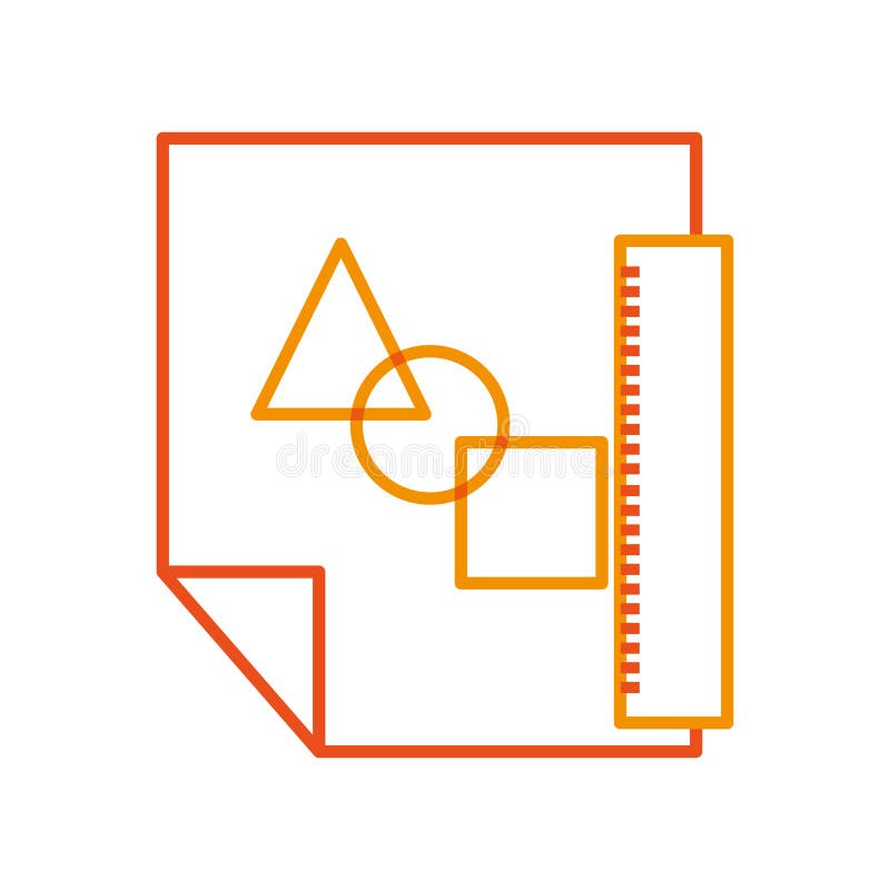 Draw ideas on paper stock vector. Illustration of paintings - 44754640