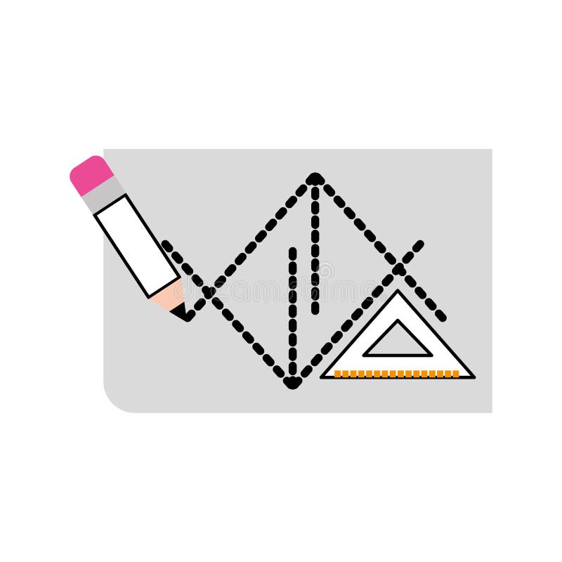 Draw ideas on paper stock vector. Illustration of paintings - 44754640