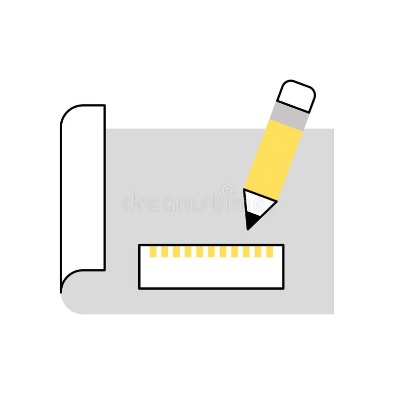Sheet draw ideas stock vector. Illustration of fantasy - 95058713