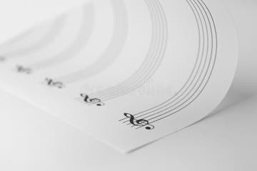 182 Empty Music Notes Black White Stock Photos - Free & Royalty-Free ...