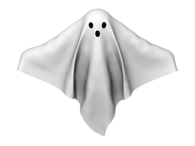 Sheet Ghost stock illustration. Illustration of ghost - 15949073