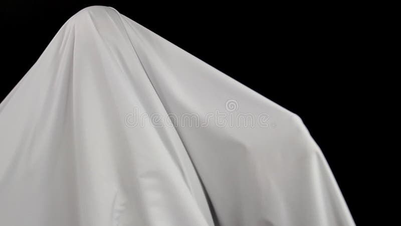 A Sheet Ghost in the Dark of Night Stock Footage - Video of death ...