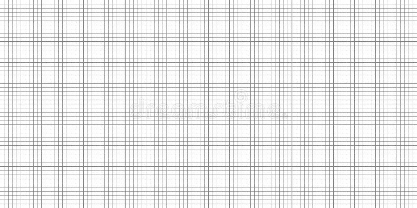 Sheet of Graph Paper with Grid. Millimeter Paper Texture, Geometric ...